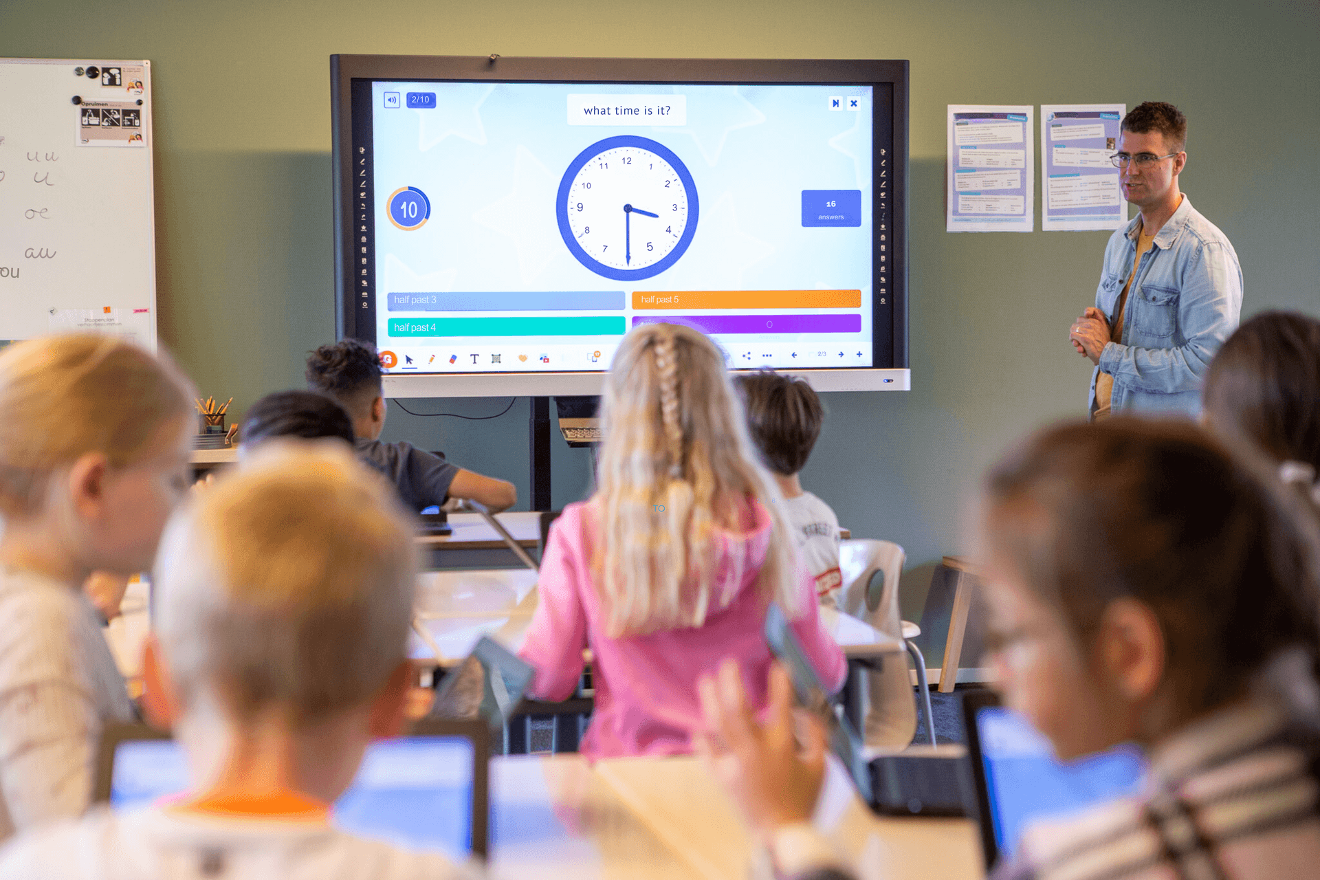 Liven up your classroom with Gynzy's smartboard games & activities